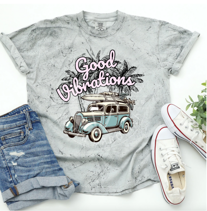 Good Vibrations- DTF Png File – CSG Designs Co